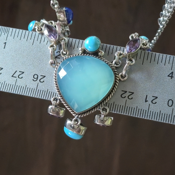 Nicky Butler | Jewelry | Nicky Butler 925 Sterling Silver Aqua ...